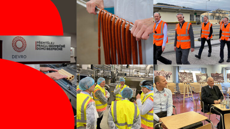 Executive Board visits Devro in Jilemnice - SARIA SE & Co. KG